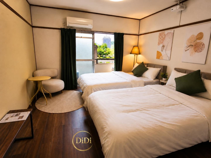 10-minute Walk From Tokushima Station | Free Parking | Shiroato Koen Mae Guest House Didi, 2-bedroom Apartment 103 - Tokushima