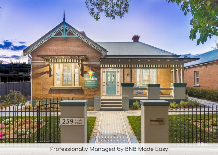 Blue Door Apartment | Cbd Location, 2 Bed 2 Bath - Orange