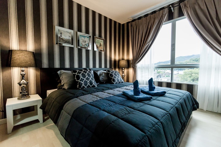 Luxury Top Class Condo With Pool Gym Internet - Phuket