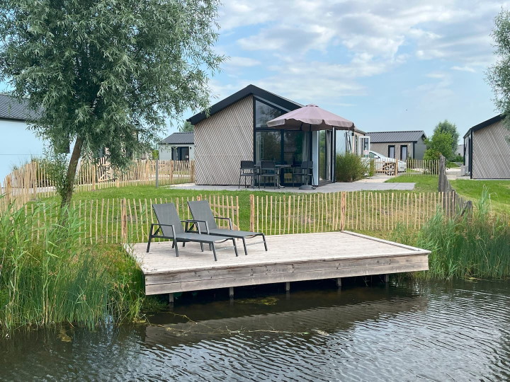 De Ijssel Eilanden Chalet Steghouse Mit Zaun Nr. 5 - Kampen, Netherlands