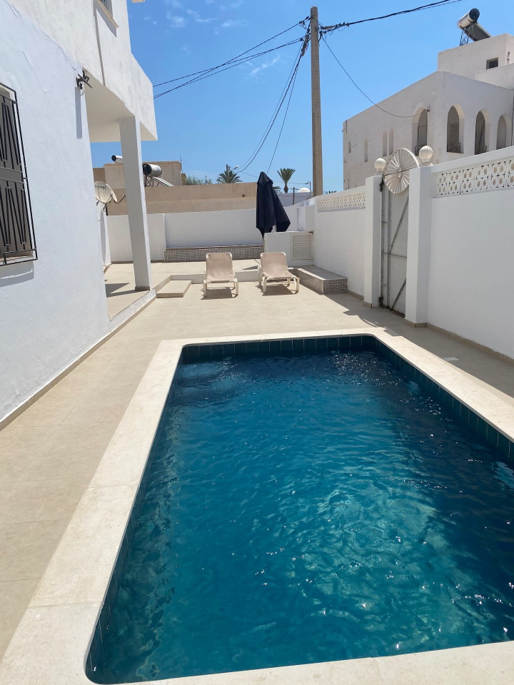 Maison Avec Piscine Privée - Houmt Souk