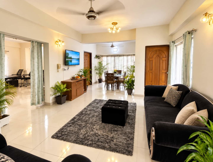 Luxury 3bhk&office In Bashundhara R/a Near Airport - Bangladesh