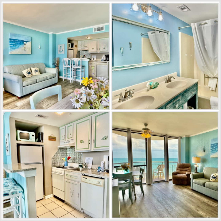 1br Hvac Air Sanitizer Directly Oceanfront! 1103 - South Carolina