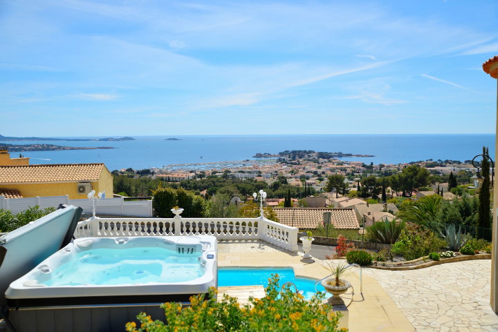 Villa La Tourelle, Sea View, Pool And Jacuzzi - Saint-Cyr-sur-Mer