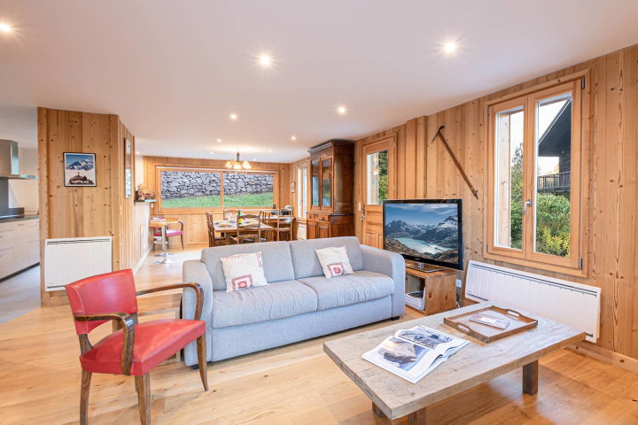 Joli Chalet, Terrasse, Jardin Proche Du Centre - Les Houches