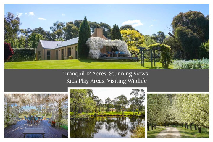 Applegarth Hanging Rock Views, Wineries, Rural 3br - Lancefield