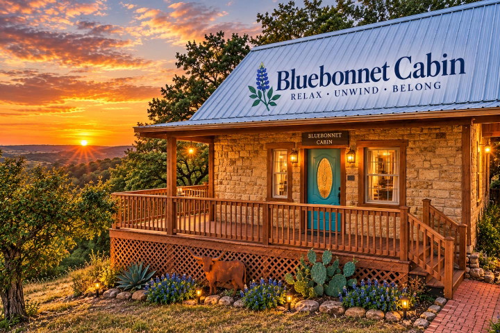 Rustic Bluebonnet Cabin W/view By Hidden Fall Park - Spicewood, TX
