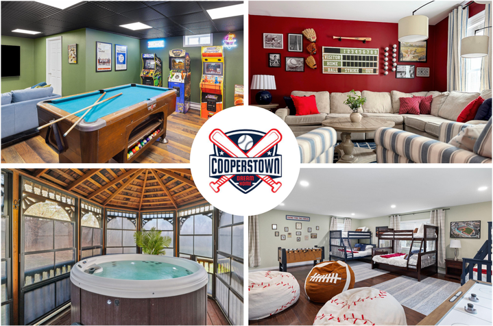 All-star Retreat W/ Pool, Hot Tub, 2 Game Rooms - Cooperstown, NY