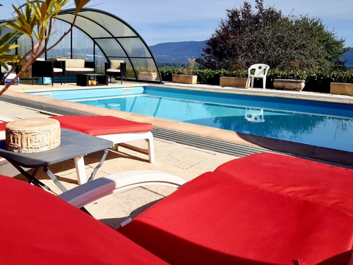 Maison Avec Piscine Et Vue Montagne - Morestel