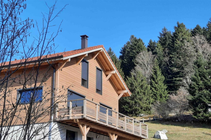 Calme Et Nature : Chalet Et Sauna En Bord De Forêt - La Bresse