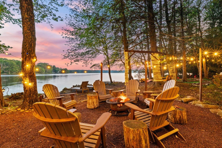 Lakefront, Kayaks, Minigolf, Sauna, Hottub, Swings - Pocono Lake