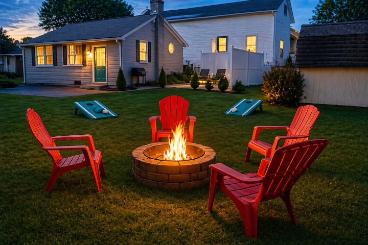 Cozy Lake Getaway  Walk To Beach  Fire Pi - Edinboro, PA