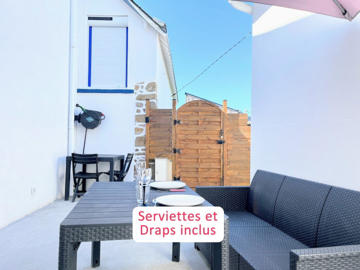 Bord De Mer - Maisonnette Avec Terrasse - Morbihan - Larmor-Baden