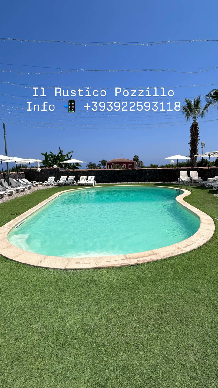 Villa Casale Siciliano Vista Etna Con Piscina - Acireale