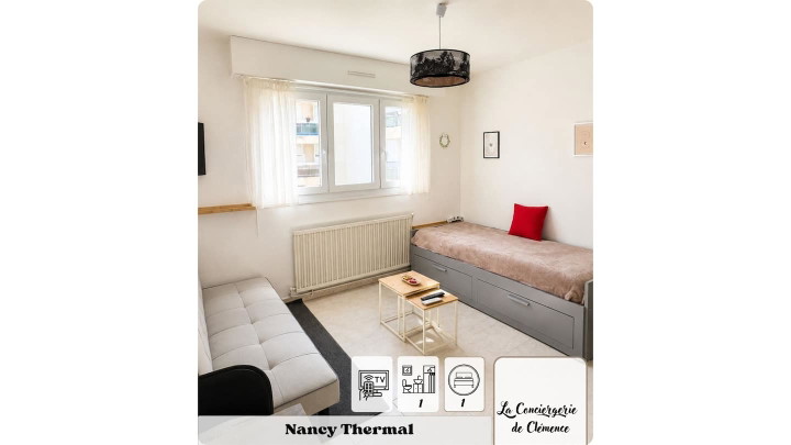 Studio Emeraude Nancy Thermal - Laxou
