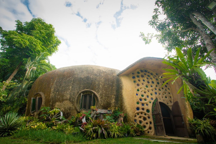 Unique Snail Earthen Dome | Leafy Greens (Snd) - Chiang Mai, Thailand