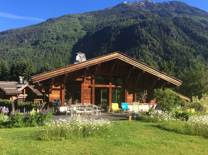 Chalet De Charme Vue Sur Le Massif Du Mont Blanc - Les Houches
