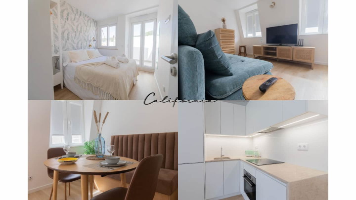 Apartamento Califórnia Elegante A 1 Min Da Praia - Sesimbra