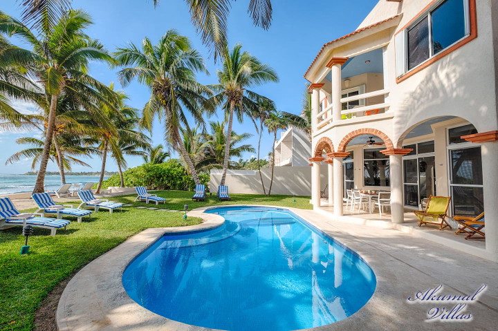 Margarita-beachfront Pool Villa-jade Bay Akumal - Akumal