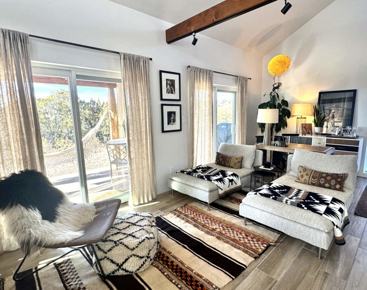 Santa Fe Farmhouse - Sanctuary Living Design Haven - Santa Fe, NM