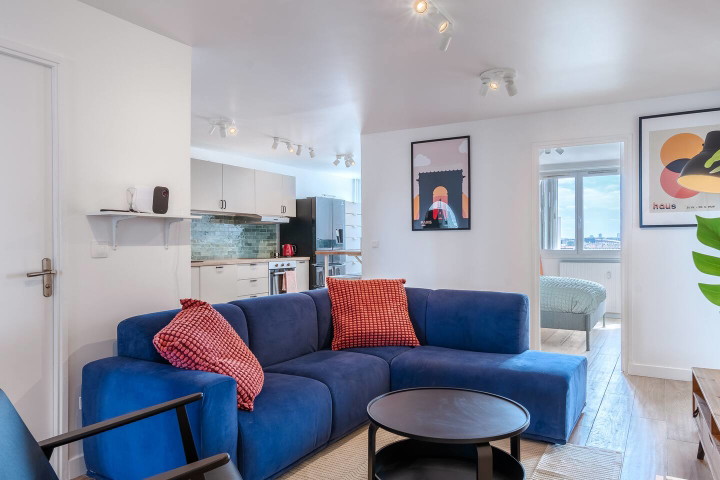 Design Apt 8 Pers. Avec Parking - Proche Paris - Saint-Brice-sous-Forêt