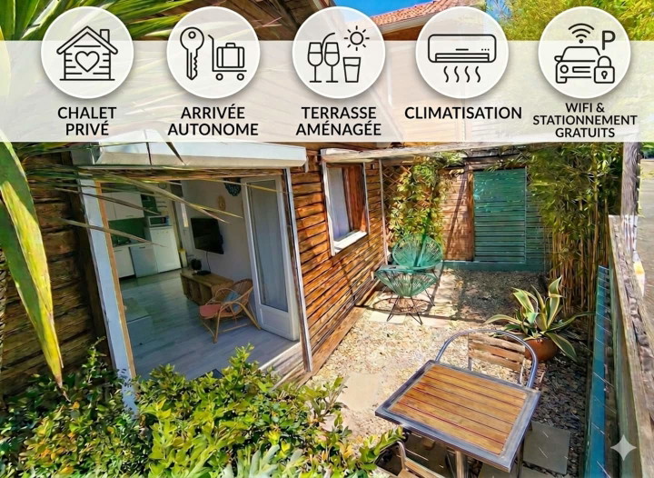 Escale Aux Lodges - La Caravelle - Terrasse & Clim - Tarbes