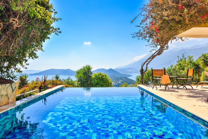 Eşsiz Deniz Manzaralı Villa Noyan - Kaş