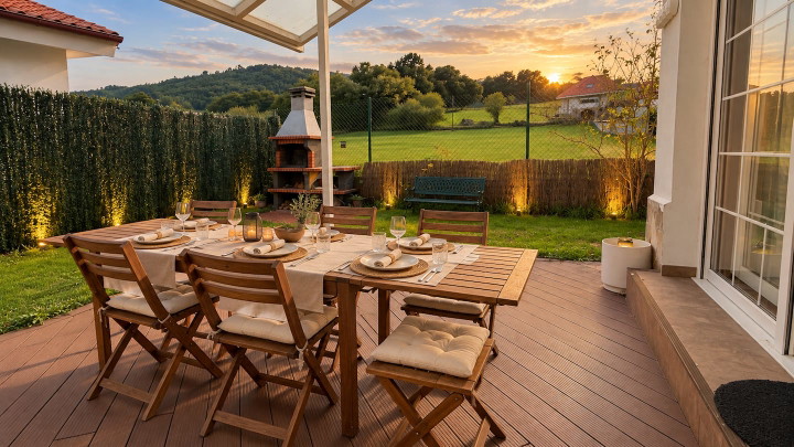 Chalet Con Jardín, Barbacoa Y Acceso Piscina - Polanco