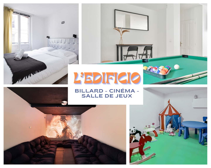 L'edificio - Paris Disney - 5 Chambres - 12p - Villemomble