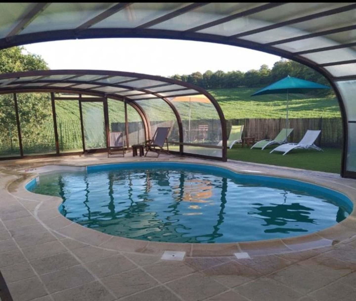 4-person Gîte, Swimming Pool, Spa, Sauna -> L'hirondelle - Bretaña