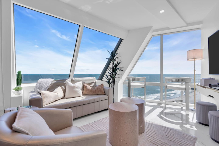 Penthouse En Bord De Mer  Promenade Et Vue Sur L'océan - Atlantic City, NJ