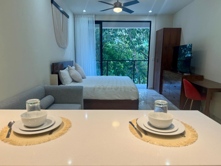 Studio With Green View, 2 Pools + Gym · 204b - Tulum