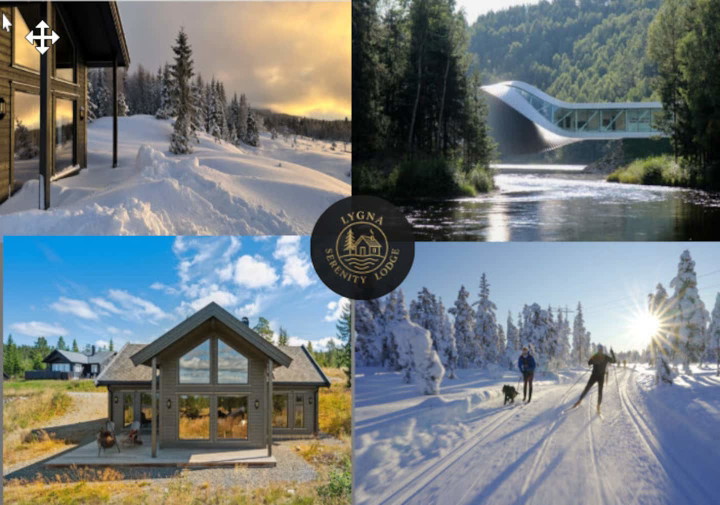 Near Gardermoen| Lygna Serenity Lodge|sauna, Views - Norway