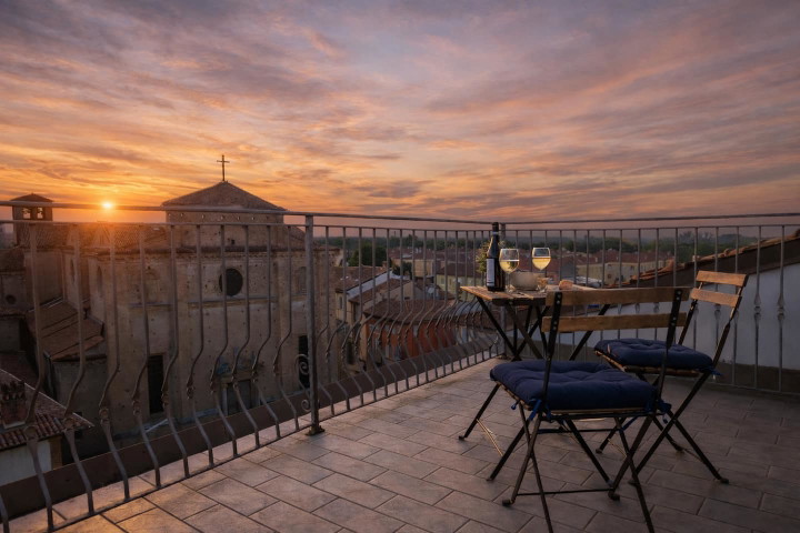 Penthouse éLégant Avec Terrasse Panoramique, Dans Le Centre - Plaisance