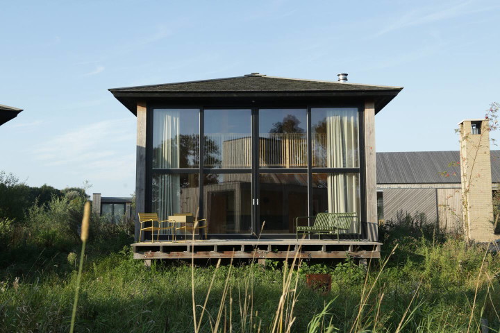 The Barn | Private Field Cabin With Wood Stove - Ámsterdam