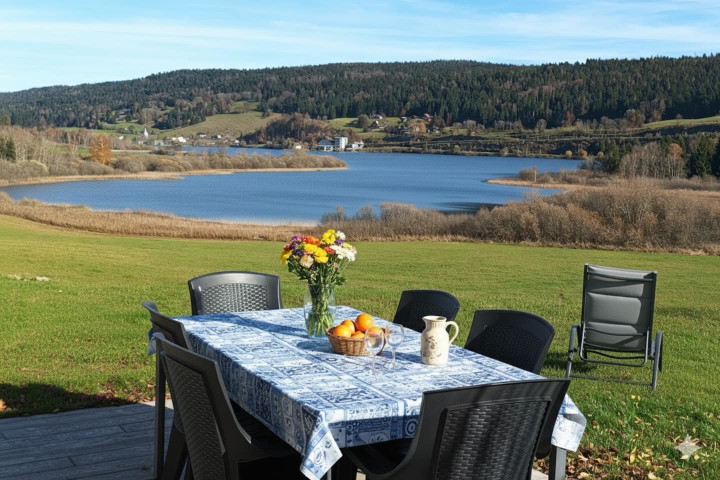 Le Gîte Du Lac-appartement Vue Dégagée Lac&nature - Alpes