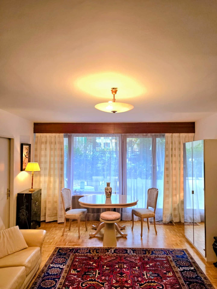 Appartement 50m² Chambre, Cuisine + Jardin Champel - Genf