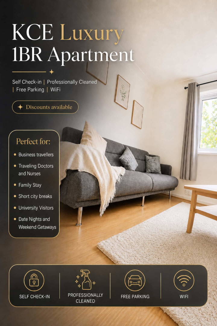 Luxury One-bed Flat - Cardiff