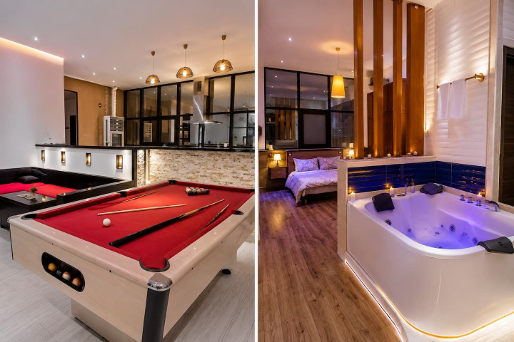 Appartement Luxueux Avec Piscine Jacuzzi Billard - Algérie