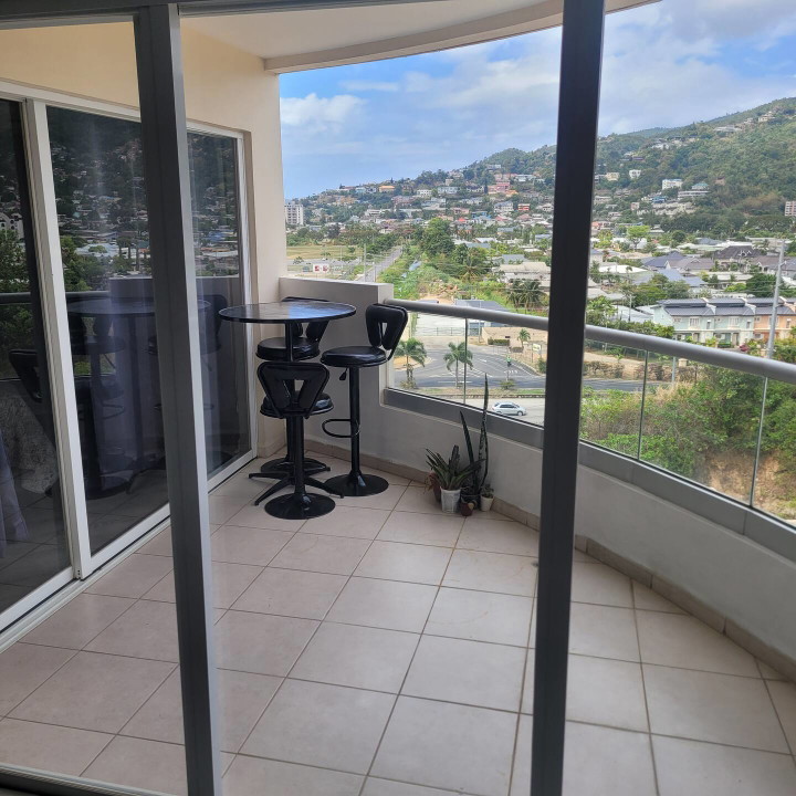Stunning Mountain & Sea-view Condo W/pool + Park - Port of Spain