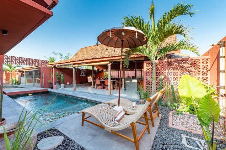 New Moroccan Vibe 2br Pool Villa - Canggu