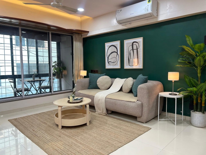 Central 3bhk Hinduja Balcony Spacy Tv Wifi Clean - Mumbai