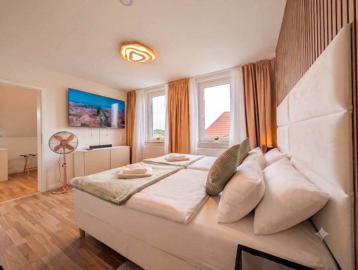 Sky Nest | Zentrum & Kliniken | 4p | Self-checkin - Bad Oeynhausen