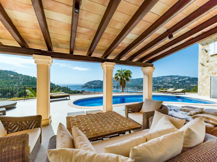 Villa With Breathtaking Views Over The Port - Andratx