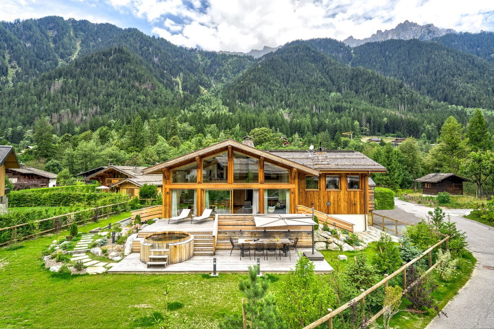 Chalet De Luxe Avec 6&nbsp;Chambres, Jacuzzi Et Vue - Chamonix-Mont-Blanc