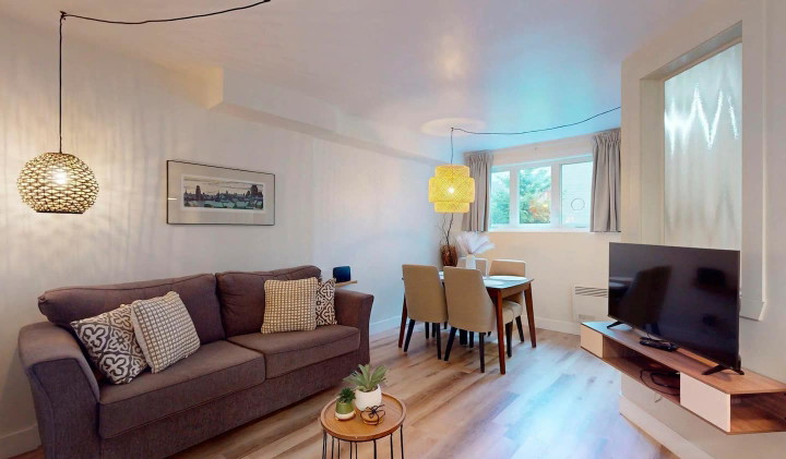 P-112 : Condo 1 Chambre En Demi Sous-sol - Beaupré