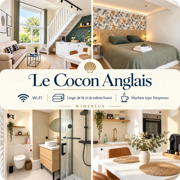 Le Cocon Anglais  Cosy Accommodation In The Centre Of Wimereux, Within Walking Distance Of The Beach - Wimereux