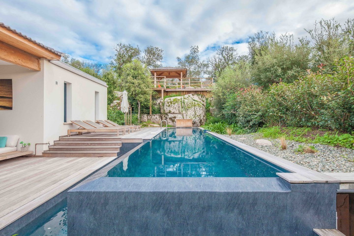Wunderschöne Neue Villa Neben Dem Cabanon Bleu - Korsika