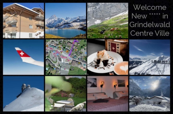 Jungfrau +Best Location Grindelwald+p+lift + Eiger - Grindelwald