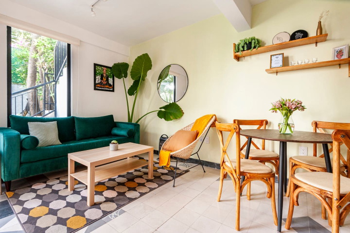 Colorful Loft In Coyoacán - Mexico City
